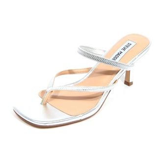 Steve Madden Silberne Lenden Damensandalen - - Shoes - Damen - Grau - 40 EU