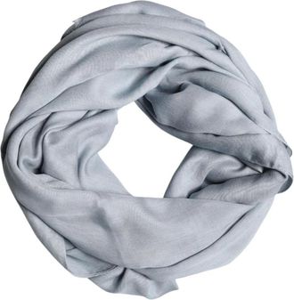 Dolce & Gabbana Femme, Accessoires, Bleu, Taille: ONE Size Ch&acirc;le Tricot&eacute; en Cachemire