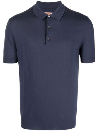 Baracuta Kurz&auml;rmeliges Poloshirt - Blau