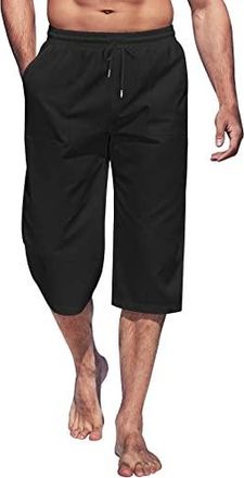 Generic Short Homme Baggy Jogging Homme Shorts Et Bermudas Homme Casual Chic Bermuda Homme Cargo Homme Pantacourt Homme avec Poche Short Sport Homme Ceinture 