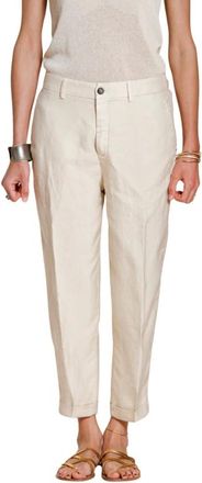 Mason's Femme, Pantalons, Beige, Taille: 32 FR Linda Summer Chino Pants