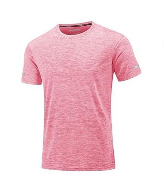 Magcomsen Tee Shirt Homme Chemise Dentra&icirc;nement Respirante &agrave; S&eacute;chage Rapide Chemise Course &agrave; Manches Courtes T-Shirt de Fitness