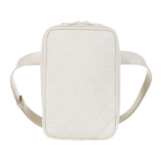 Louis Vuitton Sac bandouli&egrave;re utilitaire pr&eacute;-poss&eacute;d&eacute; - Femme - Pre-owned - Blanc - Taille: ONE Size