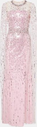 Jenny Packham Robe longue Lux à sequins