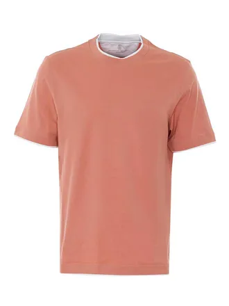 Brunello Cucinelli T-Shirt - Orange