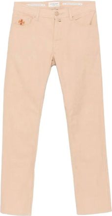 Jacob Cohen Homme, Pantalons, Beige, Taille: W31 Pantalon Bard en Coton Dill