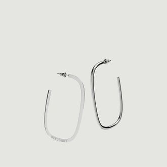 Octogony Boucles breezy 01 Argent OCTOGONY