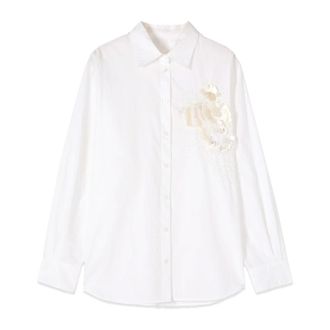 Oltre Damen, Blusen & Hemden, Wei&szlig;, MGr&ouml;&szlig;e