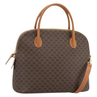 Celine Sac &agrave; main vintage doccasion - Femme - Pre-owned - Brun - Taille: ONE Size