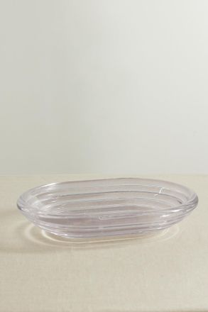 TOM DIXON Plat En Verre Press Large - Neutres