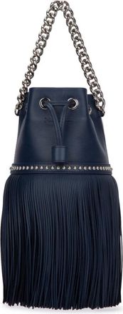 J & M Davidson Femme, Sacs, Bleu, Taille: ONE Size Mini Fringe Carnival