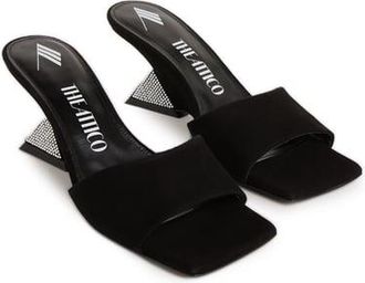 The Attico Mules Cheope en cuir
