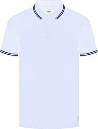 Firetrap Lazer Poloshirt f&uuml;r Herren, Baumwolle (Wei&szlig;)