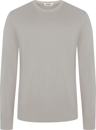 Gran Sasso Leichter Rundhals-Pullover aus Schurwolle in