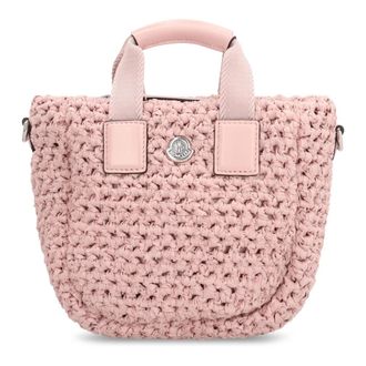 Moncler Micro Caradoc Tote Bag - - Bags - Damen - Rosa - ONE SIZE