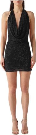 Twentyfourhaitch Femme, Robes, Noir, Taille: 44 FR Party Robes