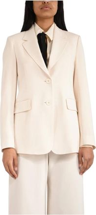 Max Mara Femme, Vestes, Blanc, Taille: 40 FR Blazer