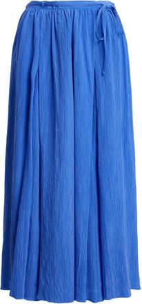 Polo Ralph Lauren jupe portefeuille à effet froissé - Bleu