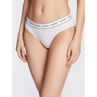 Guess Klassischer Damenslip Carrie O97E02 KBBU1 Wei&szlig;