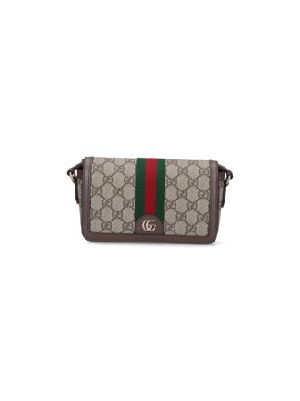 Gucci Mini Umh&auml;ngetasche Ophidia