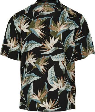 Urban Classics Kurzarmshirt Urban Classics Herren Blossoms Resort Shirt (1-tlg)