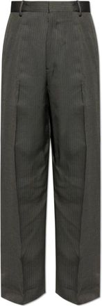 Acne Studios Homme, Pantalons, Gris, Taille: L Tailored Herringbone Pantalons