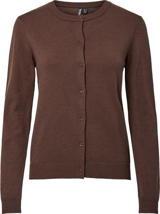Pieces Pcnora Ls O-Neck Knit Cardigan Noos Bc