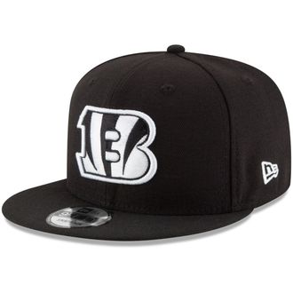 New Era NFL 9FIFTY schwarz/wei&szlig; verstellbare Snapback M&uuml;tze Cap Einheitsgr&ouml;&szlig;e, Cincinnati Bengals, Einheitsgr&ouml;&szlig;e