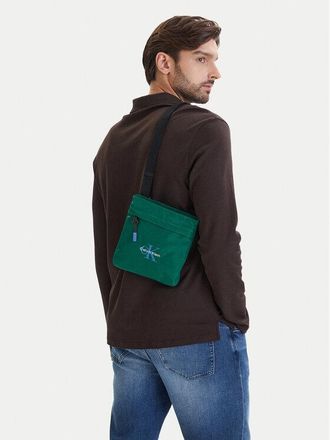 Calvin Klein Umh&auml;ngetasche Bold Flatpack LV04D3178G Gr&uuml;n