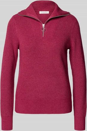 Christian Berg Strickpullover mit Troyer-Kragen