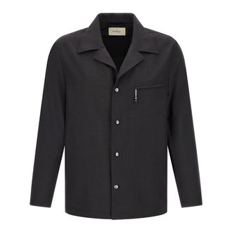 Second/Layer Second/Layer, Homme, Chemises, Gris, Taille: XL Fairmont Safari Shirt