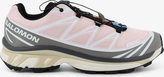Salomon XT-6 technical fabric sneakers with side lettering logo - SALOMON - gender_Man