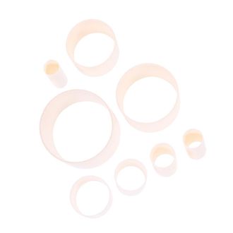 Cabilock 8 St&uuml;ck Teiliges Blumenformen aus Kunststoff Nylonblumen Material f&uuml;r Siebdruck bl&uuml;tenherstellung Praktische Modellierwerkzeuge f&uuml;r K&uuml;nstliche Blumen 