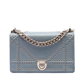 Dior Pre-owned Diorama Crossbody Bag - - Pre-owned - Damen - Blau - ONE SIZE