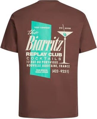 Replay T-shirt manches courtes en coton
