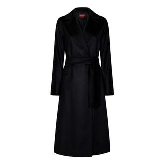 Max Mara Manteau Noir Brado - Femme - Manteaux - Noir - Taille: 36 FR