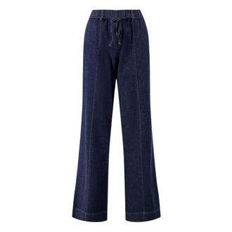 Zusss Denim Weite Hose - - Jeans - Damen - Blau - M