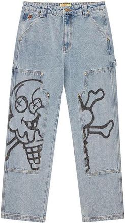 Icecream Icecream, Homme, Jeans, Bleu, Taille: W32 Cone & Bones Denim Carpenter Pants