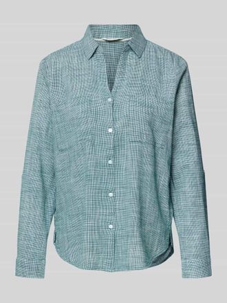 Tom Tailor Regular Fit Hemdbluse aus reiner Baumwolle