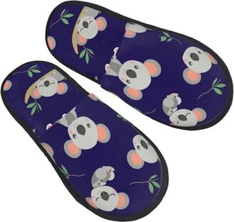Generic Pantoufles En Coton Mignon Animal Kola Peluche Hiver Pantoufles L&eacute;gers Chausson Hotel Pour H&ocirc;tel Automne Int&eacute;rieur L