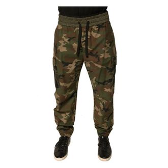 Dolce & Gabbana Camouflage Cargo Jogger Hose - - Trousers - Herren - Mehrfarbig - L