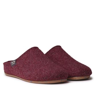 Toni Pons MONA-FR Damen Clogs aus recyceltem Filz, Burgunderrot, 36 EU