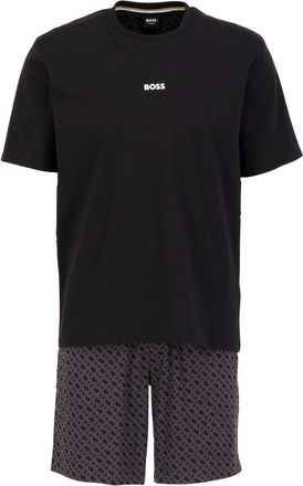 BOSS Herren Schlafanzug aus Baumwolle