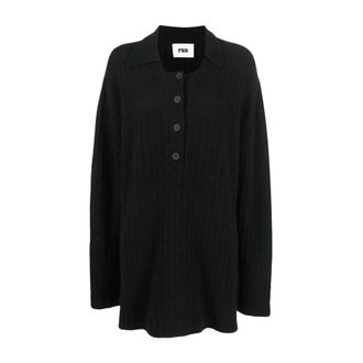 Rus Femme, Pulls, Noir, Taille: 38 FR Pull Polo