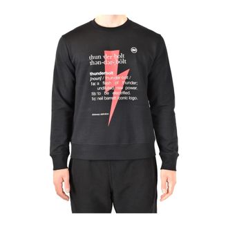 Neil Barrett Stylisches Sweatshirt - - Sweatshirts & Hoodies - Herren - Schwarzk - M