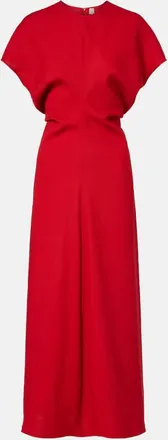 Toteme Maxikleid Slouch aus Wolle