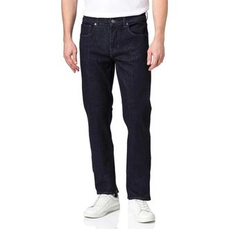 7 For All Mankind Straight-Leg Jeans mit Logo-Patch - - Jeans - Herren - Blau - W38