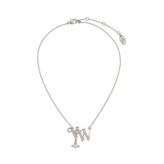 Vivienne Westwood VW Anh&auml;nger-Halskette - - Accessories - Damen - Grau - ONE SIZE