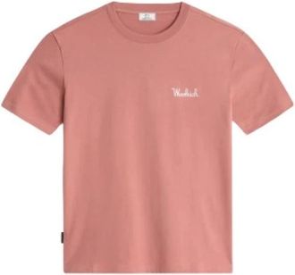 Woolrich Homme, Tops, Rose, Taille: S Faro T-Shirt