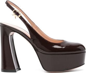 Gianvito Rossi Bessie Pumps 120mm - Braun